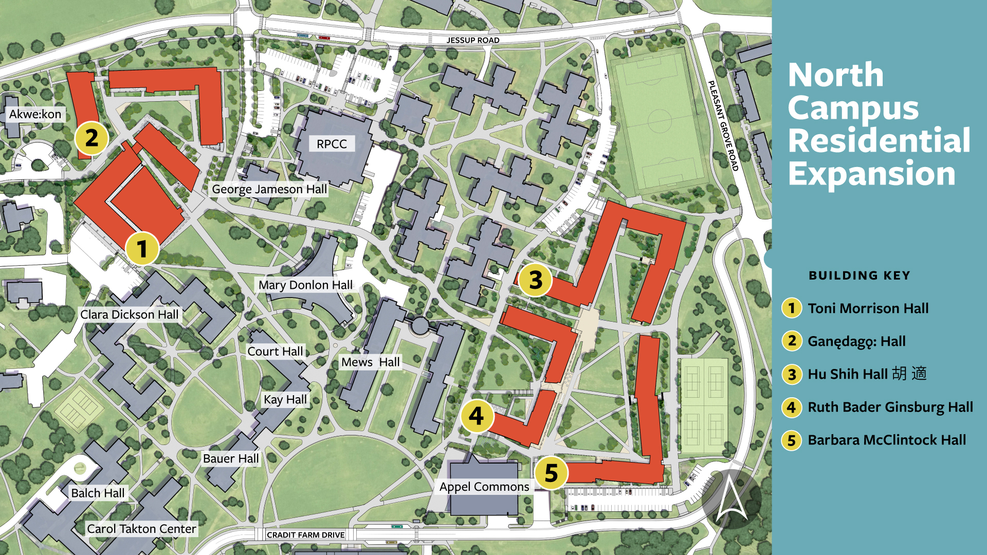 On North Campus, New Buildings Shape Future of Undergrad Community ...