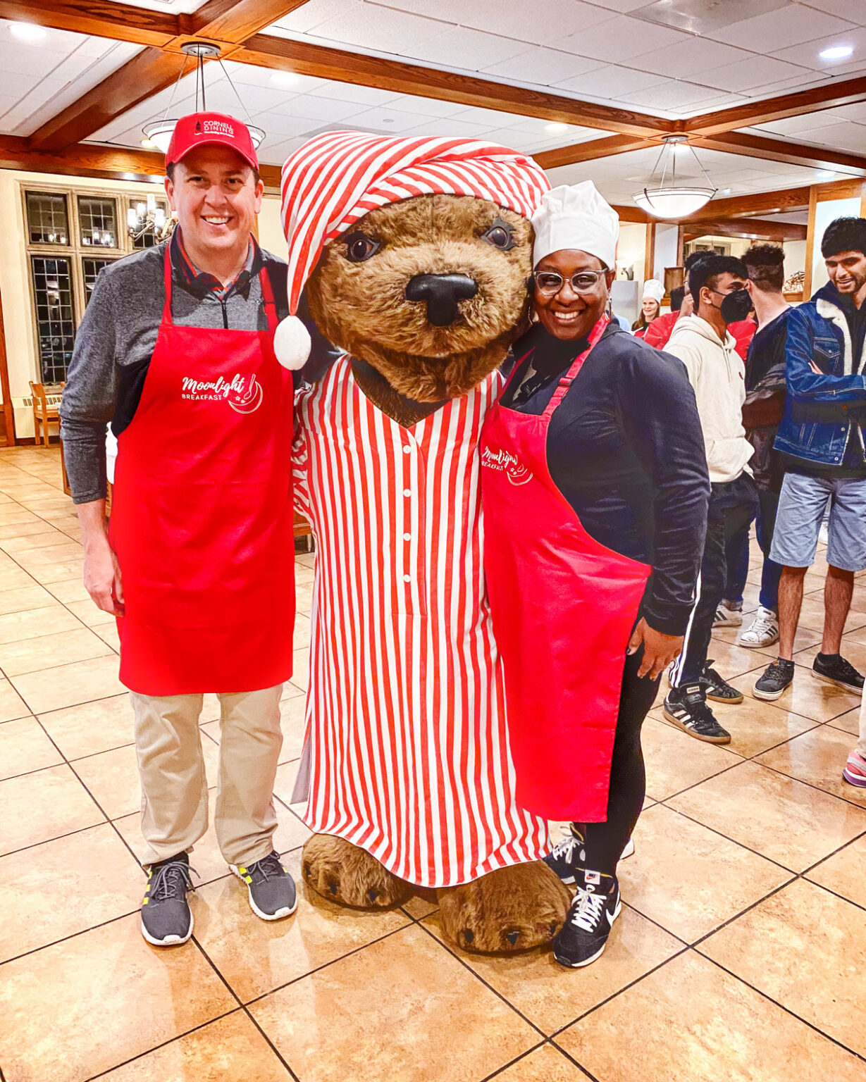 Fur Above: Big Red Bears Bring Touchdown to Life - Cornellians ...