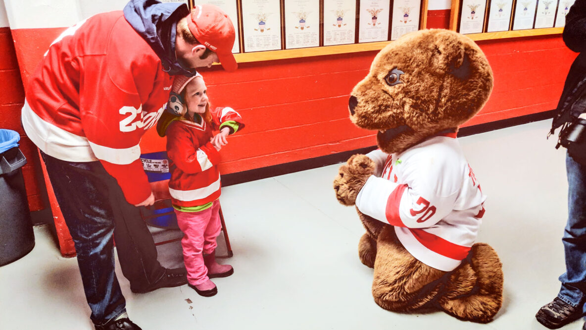 Fur Above: Big Red Bears Bring Touchdown to Life - Cornellians ...