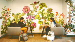 Flower Power: In Olin Library, a Study Space with Botanical Flair ...