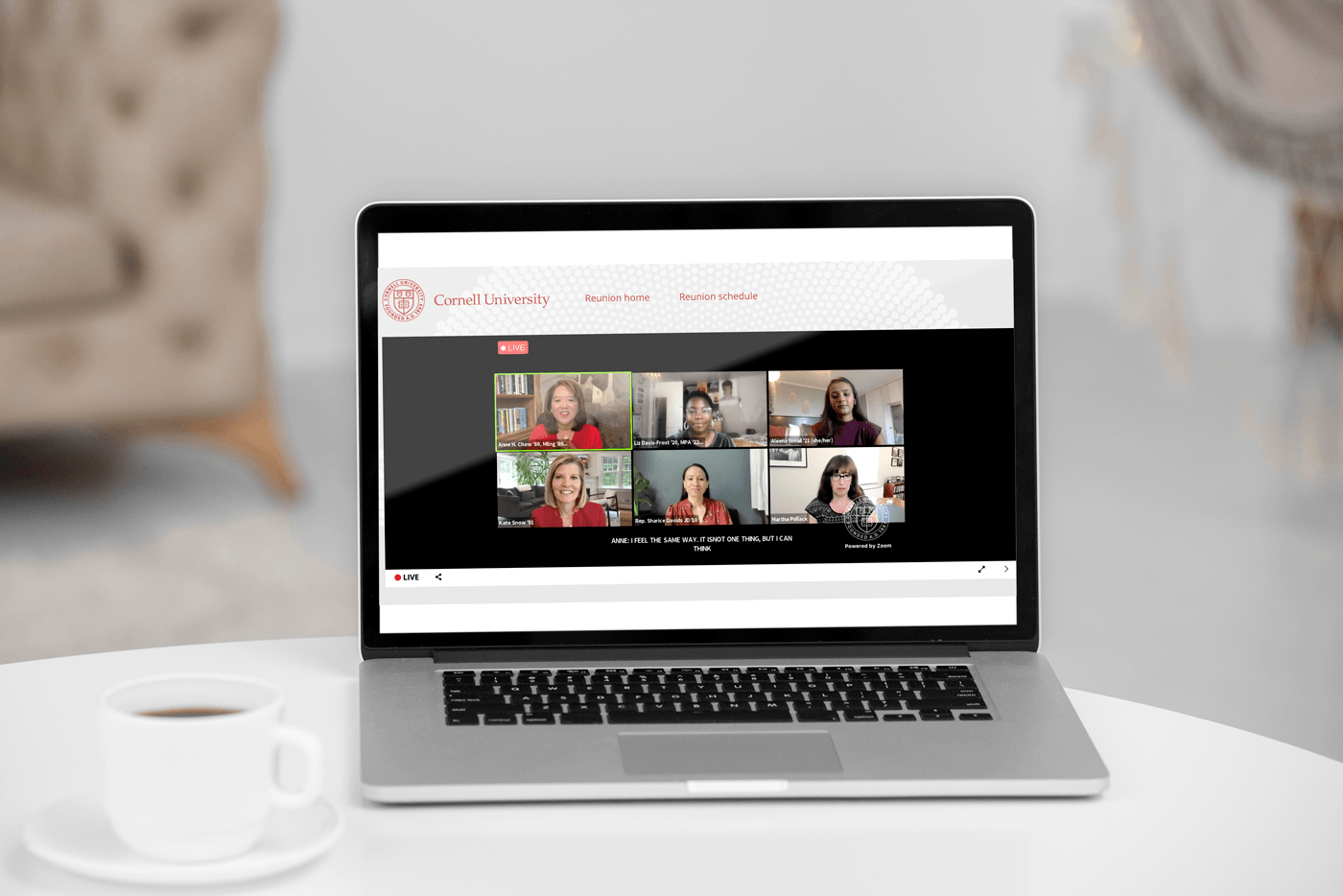 Spreading Big Red spirit around the world with Virtual Reunion - Alumni ...