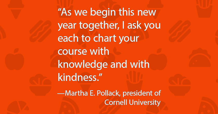 Welcome message from President Pollack - Alumni, parents, and friends ...