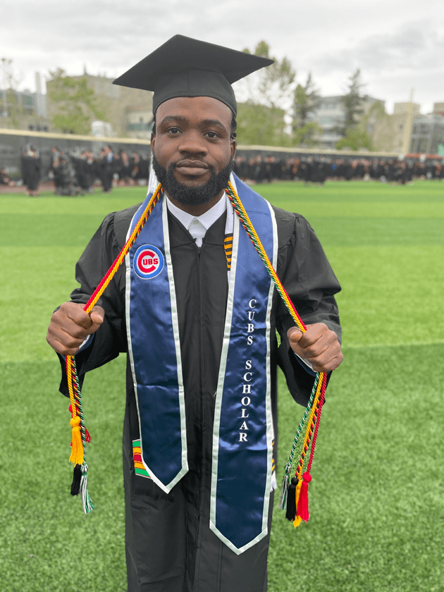 Lamin Johnson ’21: sparking connections through art - Alumni, parents ...