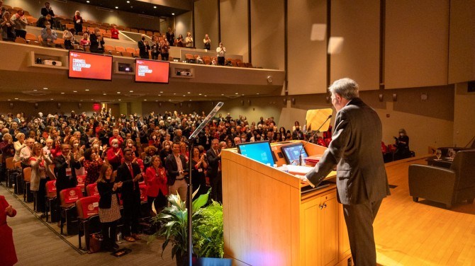 State of the University address opens with an appreciation of Bob ...