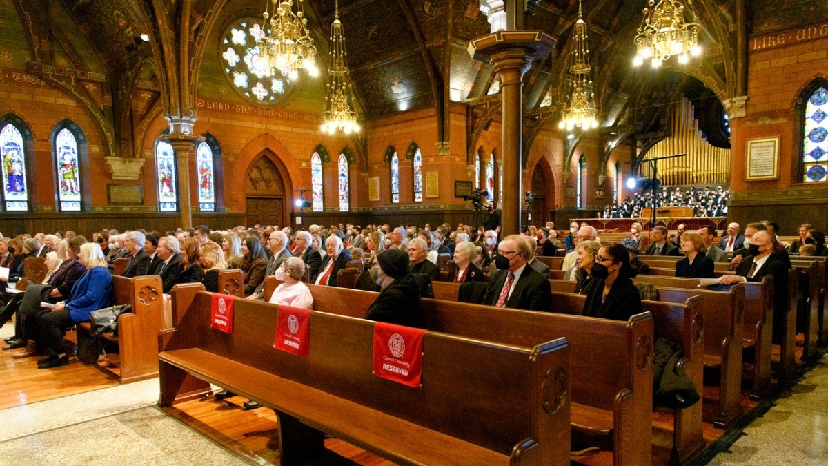 Family, friends recall Frank H.T. Rhodes’ warmth and grace - Alumni ...