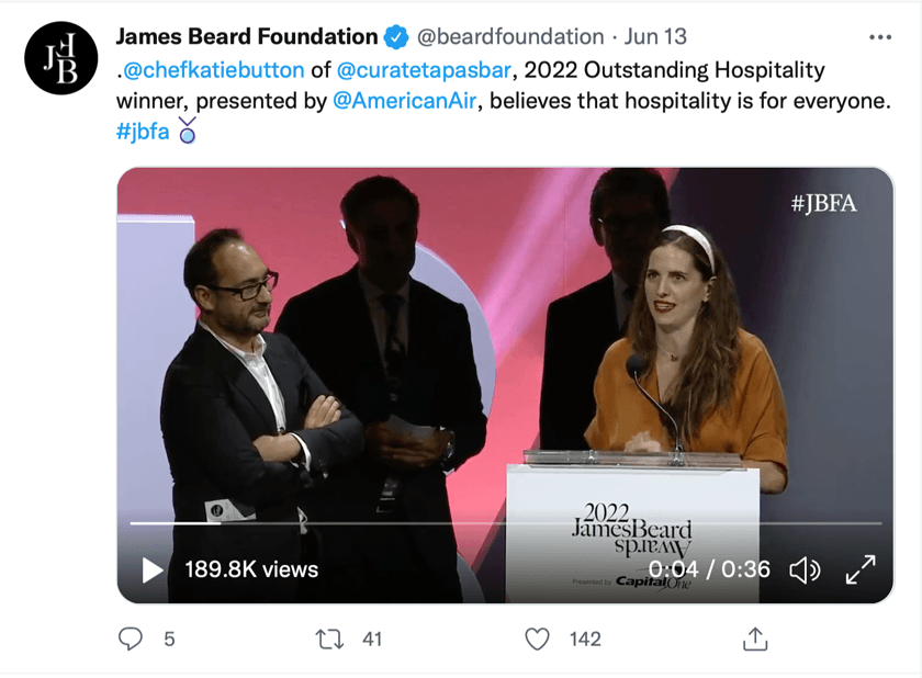 Chef Katie Button ’05 is 2022 James Beard winner - Alumni, parents, and ...