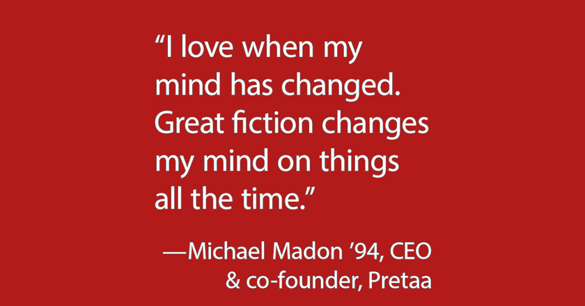 Successful entrepreneur shares why he loves fiction - Alumni, parents ...