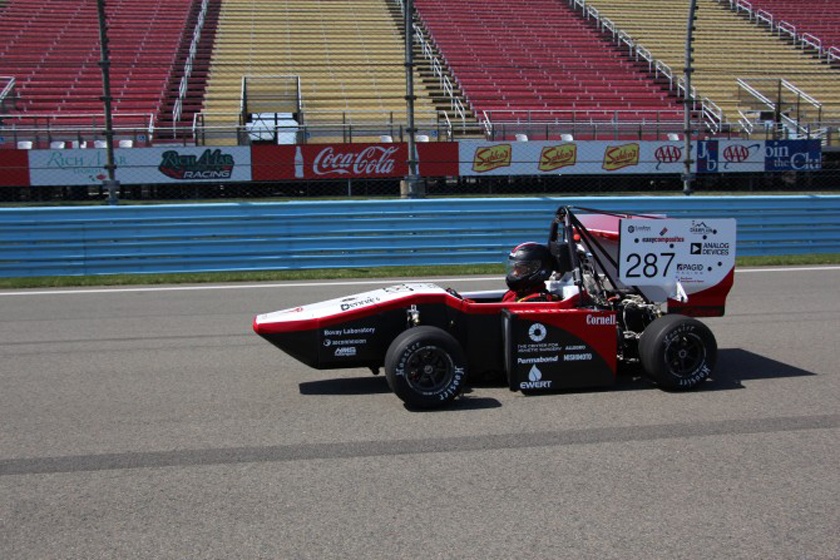 Cornell Racing's all-electric vehicle is a winner! - Alumni, parents ...