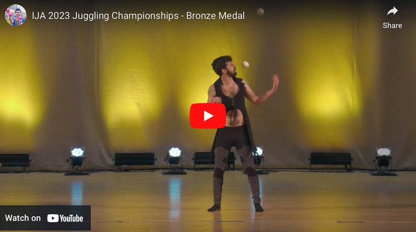 World-class juggling by Matan Presberg ’18 - Alumni, parents, and ...
