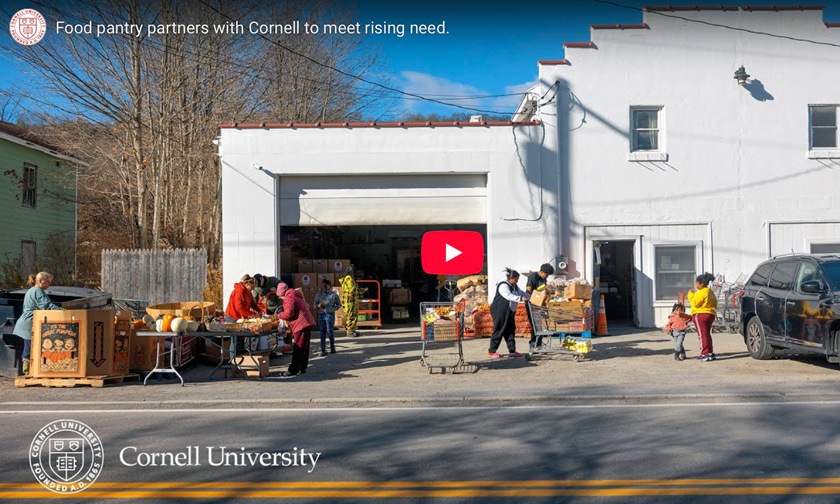 Cornell team collaborates with Enfield Food Distribution - Alumni ...