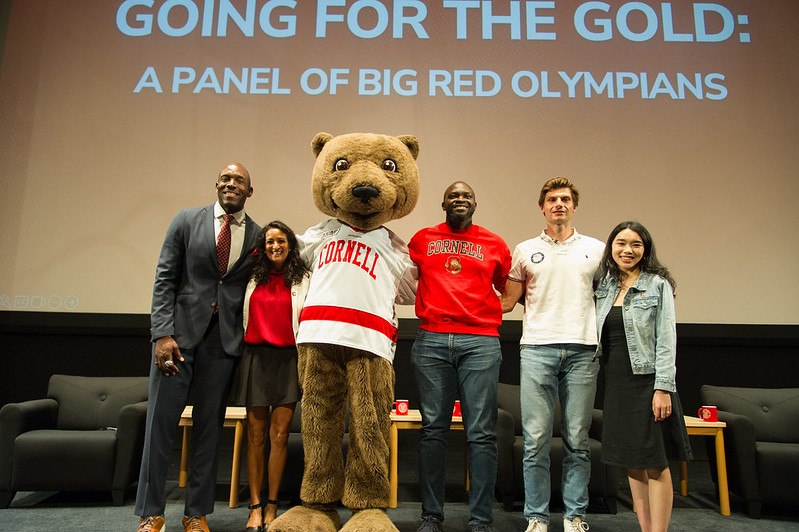 Olin Lecture features Big Red Olympians - Alumni, parents, and friends ...