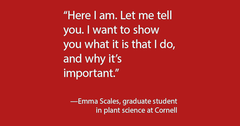 Cornell grad students are writing letters to explain their research ...